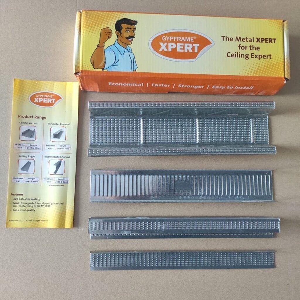 Gyproc Xpert Ceiling Framing System - Kothariya Plaster of Paris